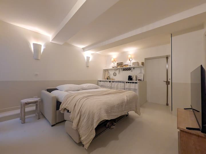 Studio Avec Courette, Calme & Plein Centre D'aix - Venelles