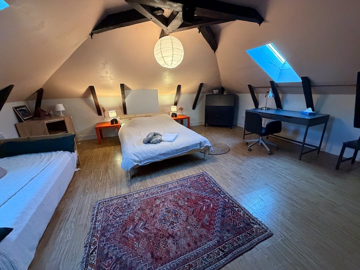 Chambre Spacieuse Et Calme Proche Centre-ville - Aurillac