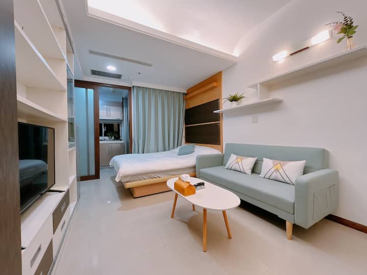 1br Apt W/ Balcony, Kitchen & Elevator | Near Mrt - Taipeh