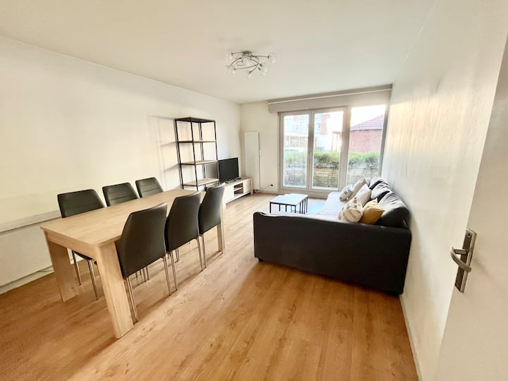 Bel Appartement 6 Personnes, Terrasse - Lille