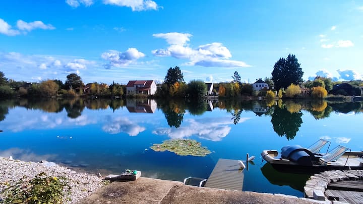 Idyllisches Haus Am See Mit Privatem Strand - Austria