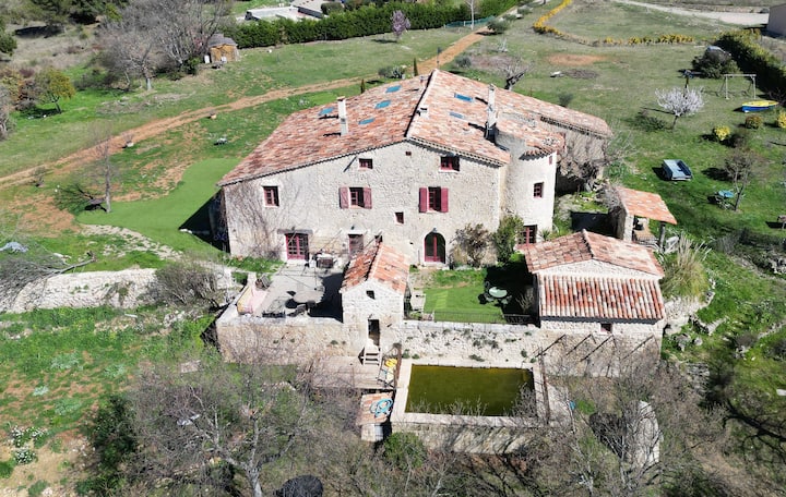 Les Jasmins - Ferme Templière - Gorges Du Verdon - Bauduen