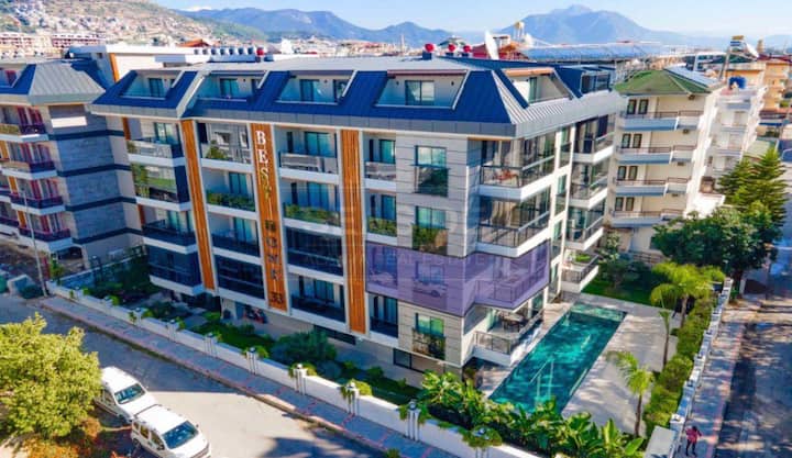 Квартира 1+1 в центре Алании (пляж Клеопатра) - Alanya