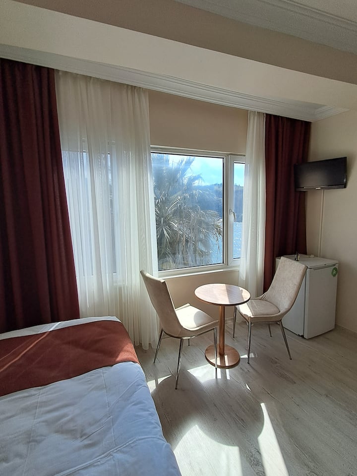 Amasra Merkezde Deniz Manzaralı Huzurlu Oda - Amasra