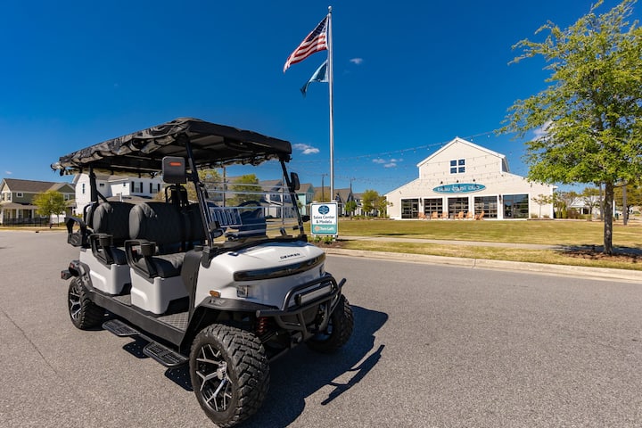 Sandy Shorts|golf Cart · Beaucoast · 3br Beaufort - Beaufort, NC