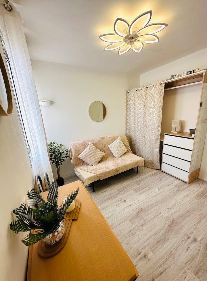 Studio Cosy 100m Plage_ Linge Inclus - Canet-en-Roussillon