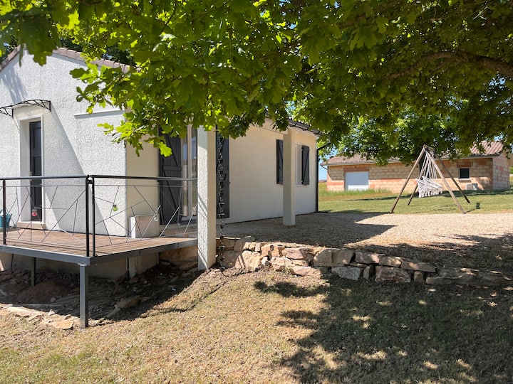 Charmante Maison Avec Terrasse Et Jardin Arboré - Pont-de-Vaux