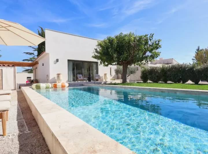 Villa D'architecte Climatisée Proche Montpellier - Languedoc-Roussillon