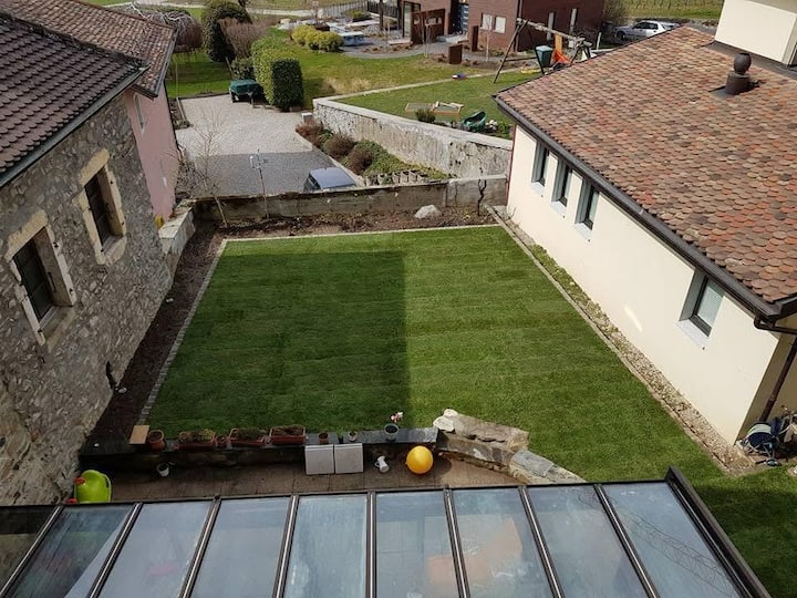 Grand Appartement Avec Jardin Et Véranda - Morges