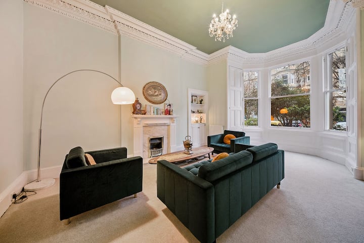 Stunning 3 Bed Flat In Marchmont & Private Garden - Edinburgh