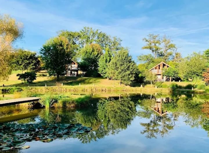Les Chalets De Meilhac - Hameau De 4 Chalets - Haute-Vienne