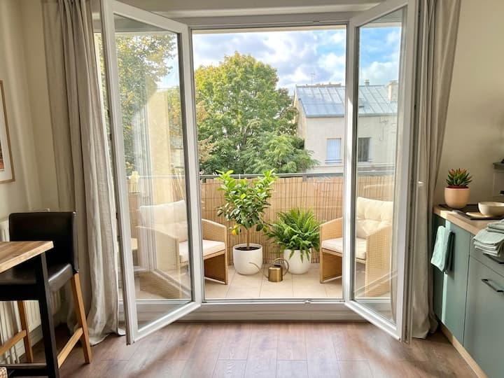 Appartement Calme & Tout éQuipé 2 Chambres Cosy - Bagnolet