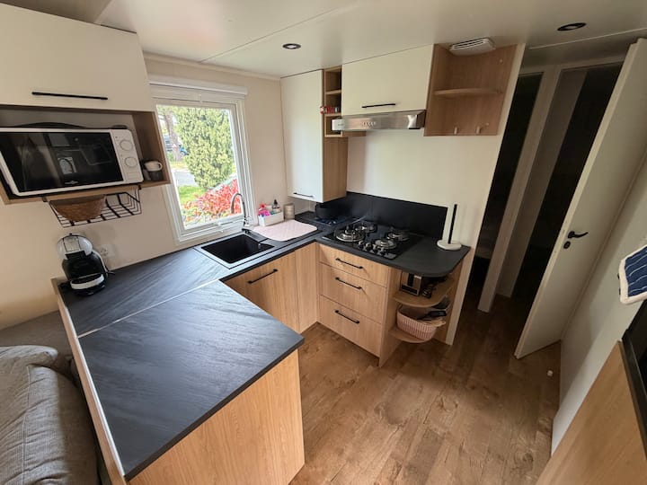 Bungalow 3 Chambres 6 Personnes Dans Un Camping 4* - Lattes