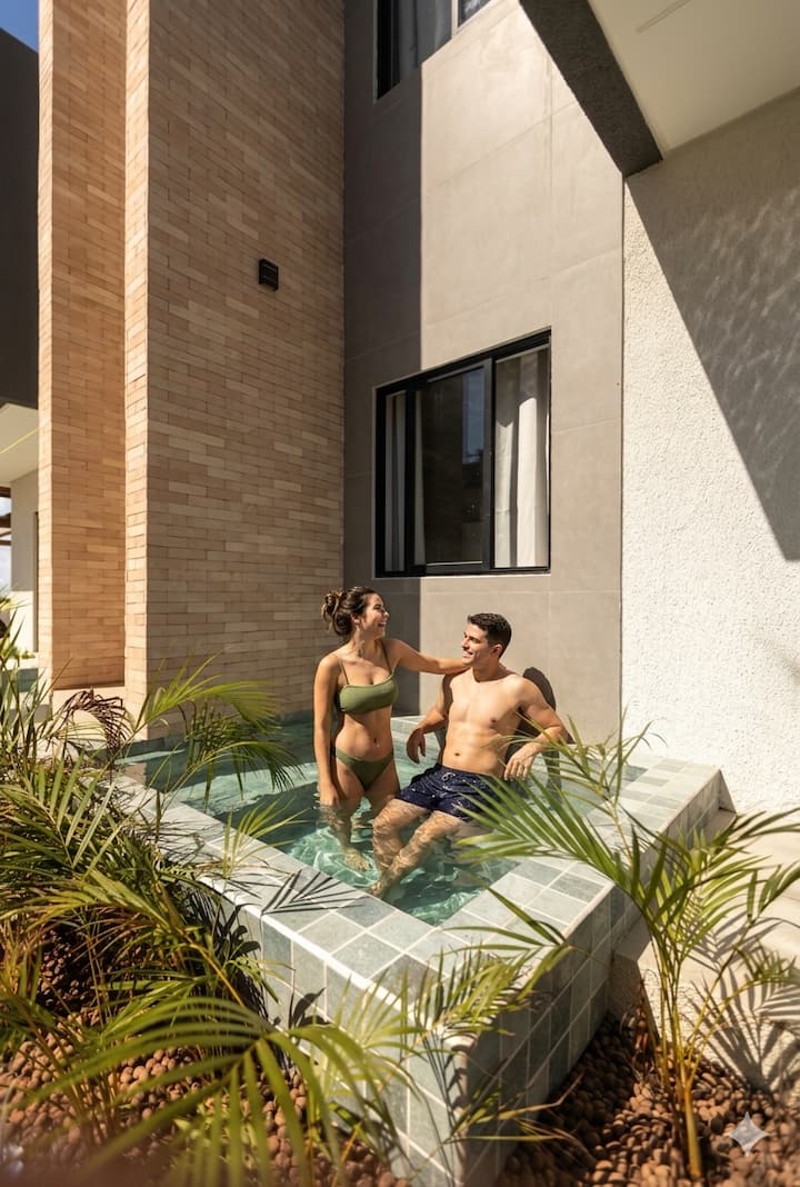 Flats Paraíso | Suite Romântica C/ Hidro - Japaratinga