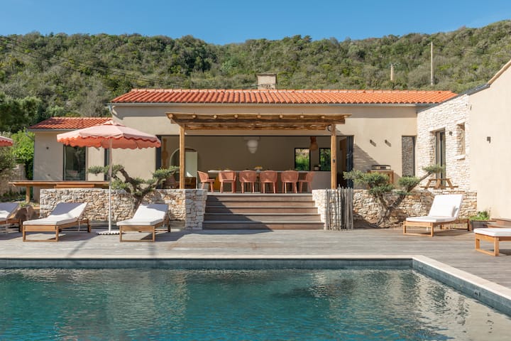 Villa D'exception, Piscine, Vue Citadelle, 12 Pers - ボニファシオ