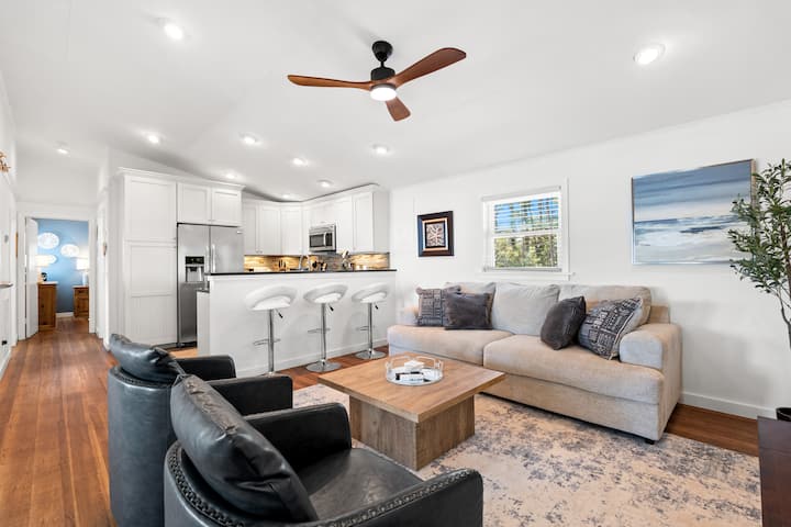 Sunrise Cove - Golf, Yoga, Beach & Fishing Retreat - Oak Island, NC