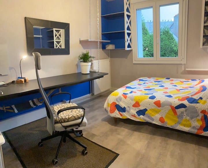20m2 Chambre Bureau + Espace Détente +Un Dressing - Brest