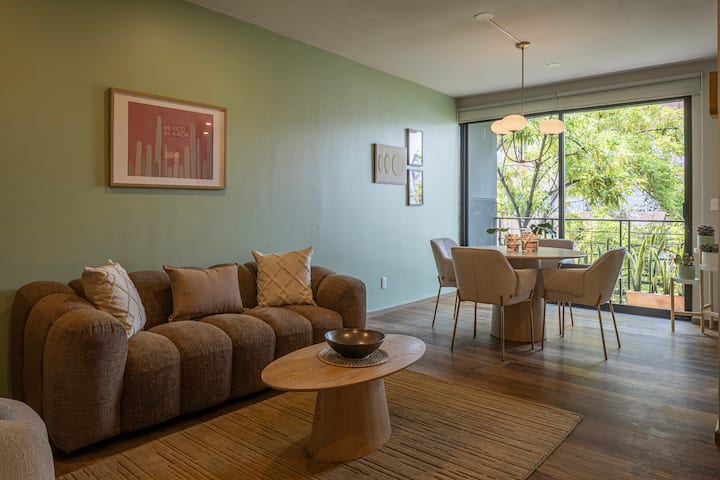 Roma Sur Stylish And Quiet | Tree View Balcony - Ciudad de México