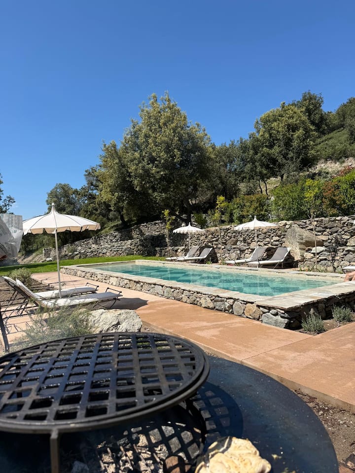 Chalet De Charme En Pleine Nature Avec Piscine - Haute-Corse
