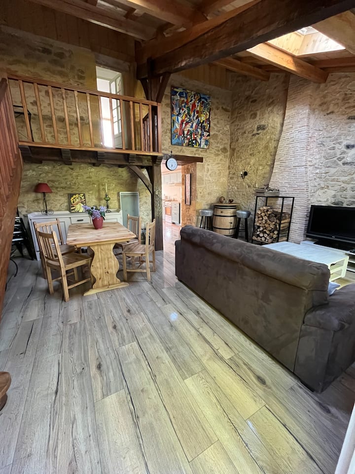 Charmante Maison Au Cœur Du Périgord Pourpre - Monpazier