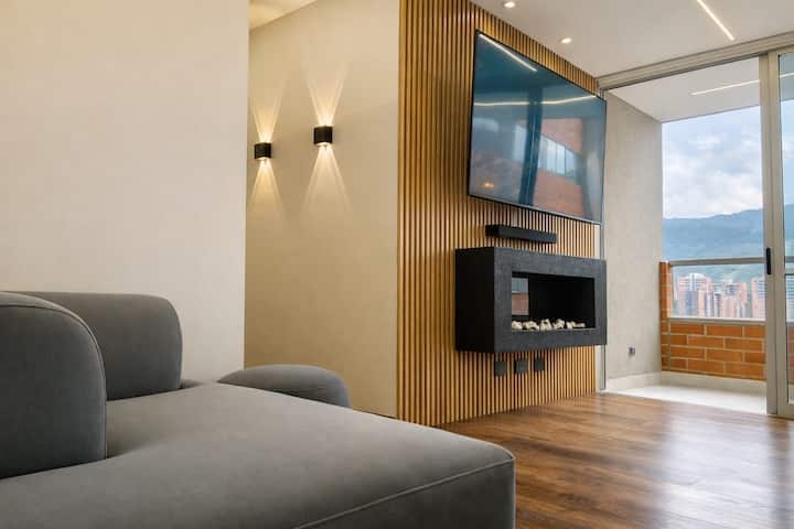 Modern Suite-nomade-luxe Design-fast Wifi Sabaneta - Colombia