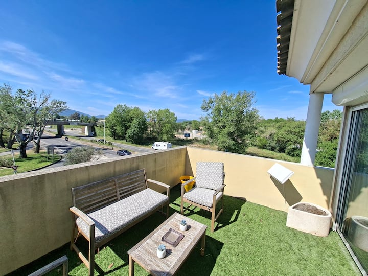 Appartement à 5 Minutes à Pied De La Plage - Grimaud