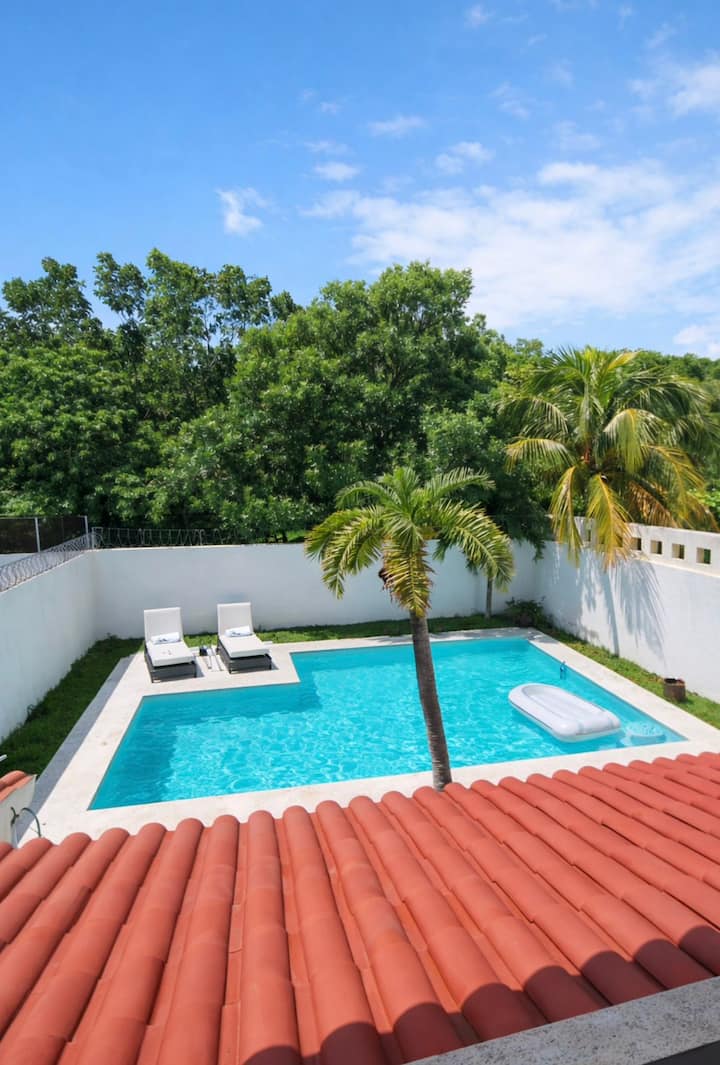 Casa Increíble Grande Con Alberca Y Asador - 칸쿤