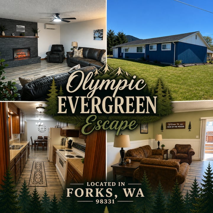 Olympic Evergreen Escape - Forks, WA