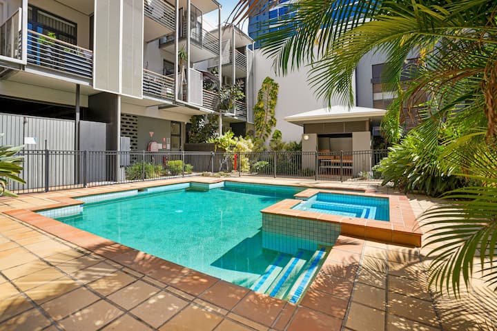 Peaceful 1-bed Apartment Near Brisbane's Heart - Brisbane