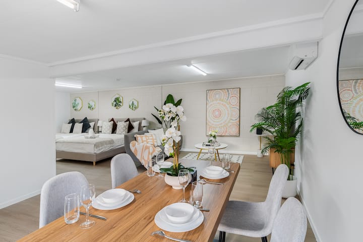 Familybudget Studio|4 Ppl Sleeping Comfort & Clean - Oxley