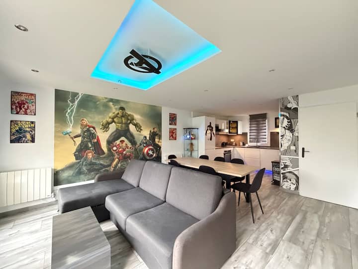 The Avengers House, 7 Pers 10 Min Disneyland Paris - Serris