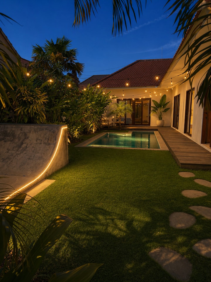 3br Villa · Pool, Skateramp & Beach · Sanur - Sanur