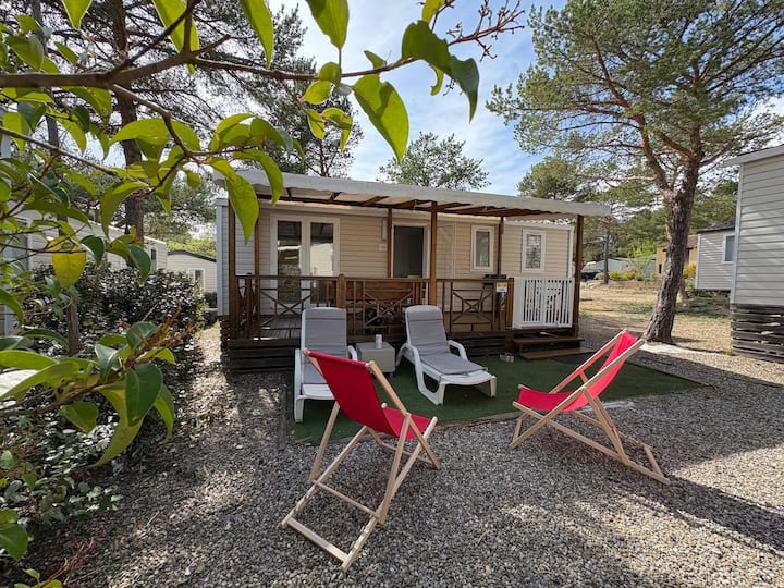 Bungalow Dans Camping Au Cœur Des Gorges Du Verdon - Quinson