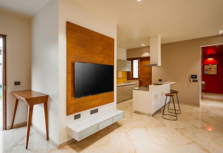 3 Bhk Full Furnished Flat For Corporate Lay-over - Gandhinagar