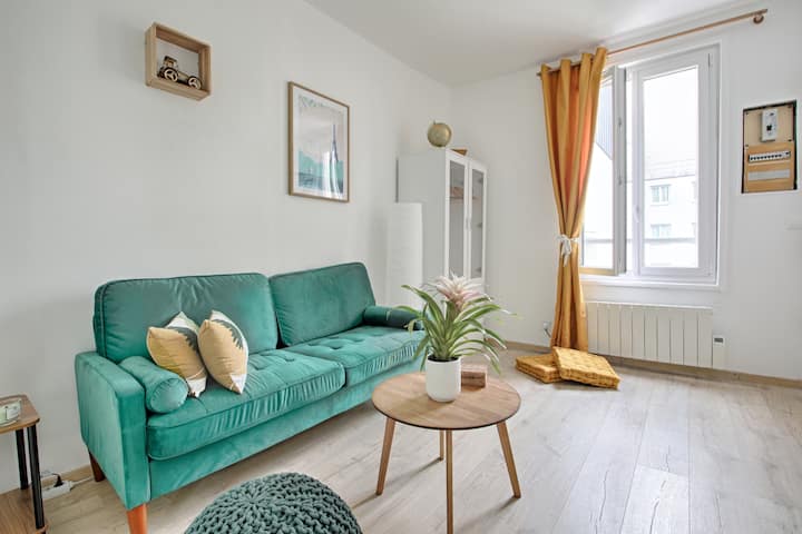 Studio Vanille - Proche Ligne 8 Métro - Saint-Maurice