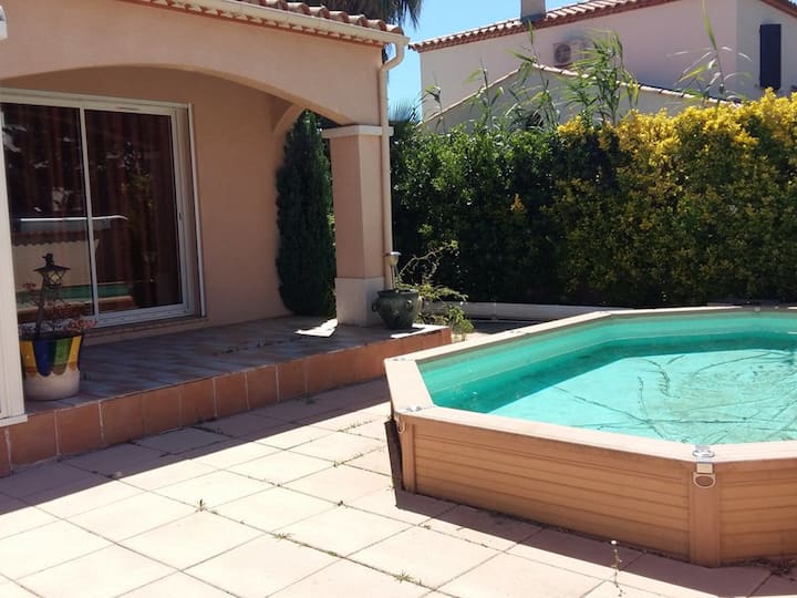 Villa Clim, Piscine, Animaux Ok - 8 Pers. - Port Camargue