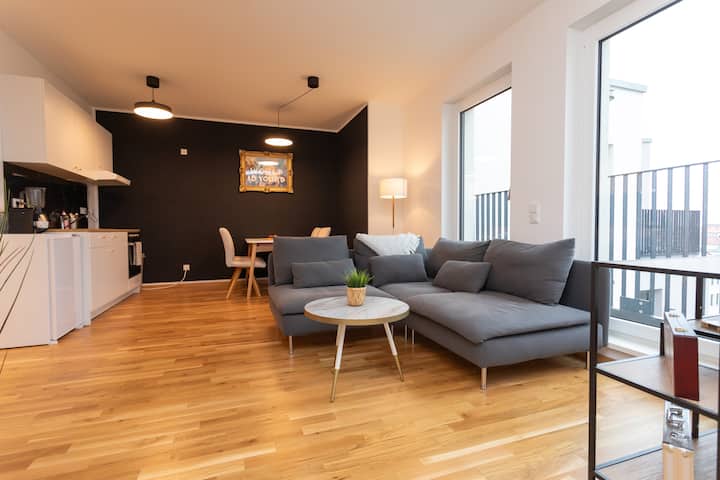 Penthouse Apartment Mit Dachterrasse - Leipzig