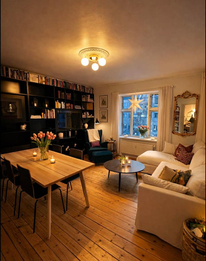 Stylish & Spacious Apartment In Trendy Copenhagen - Kopenhagen