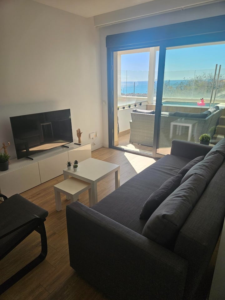 Horizon Del Mar – Vue Mer Piscine De Type Plunge - Torremolinos