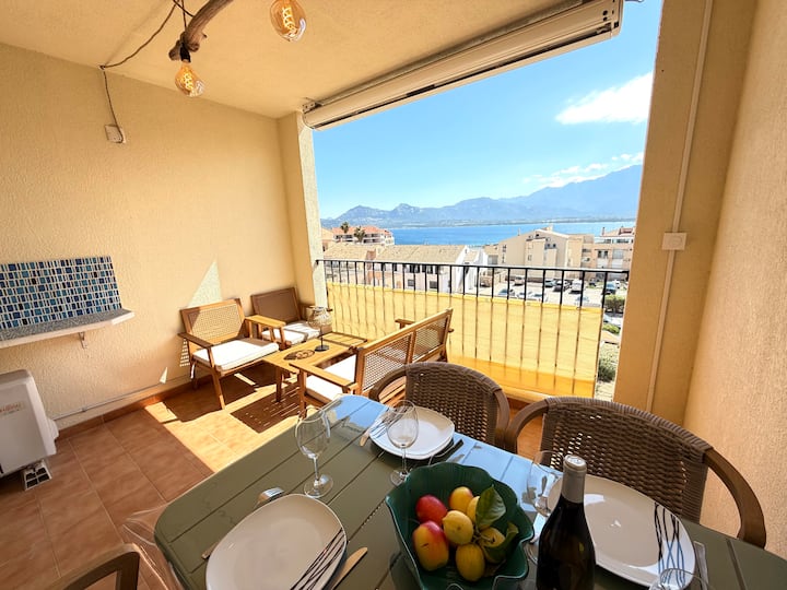 Vue Mer • Centre Calvi • Parking • Wifi - Calvi