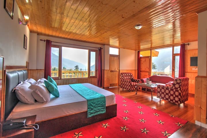 Mountain View Rooms | Balcony Rooms | Snow View - Manali