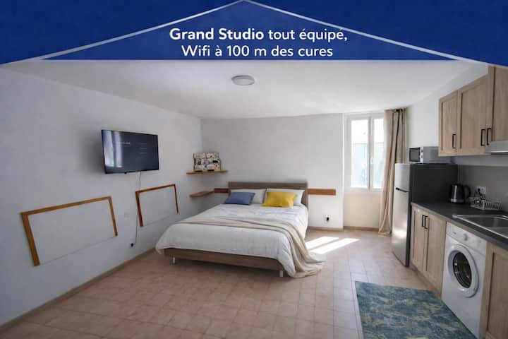 Charmant Studio 100m Des Cures - Lamalou-les-Bains