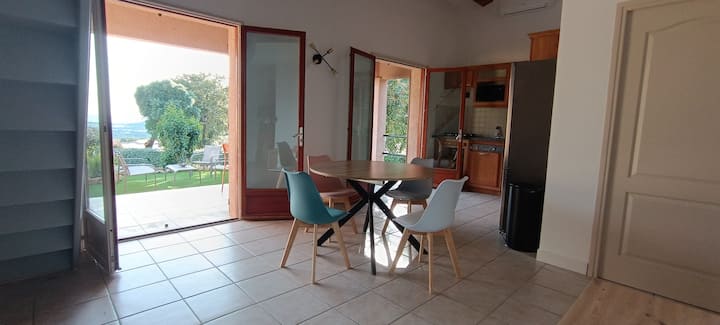 Maison Entre Mer Et Montagne Avec Belle Vue Mer - Bastelicaccia