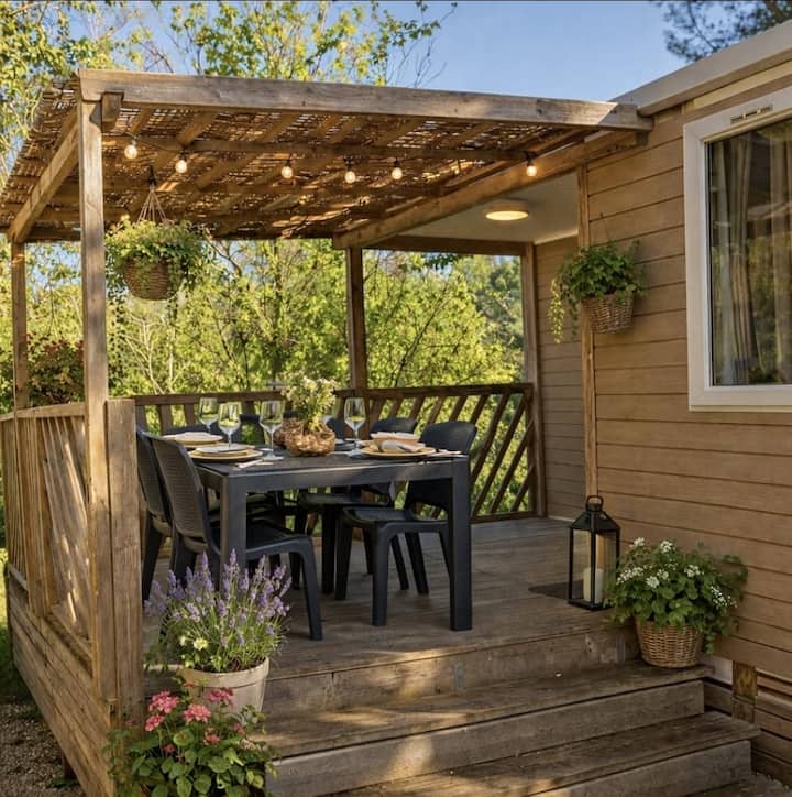 Mobilhome Premium 4/6 P Camping 4* Pégomas Cannes - Grasse