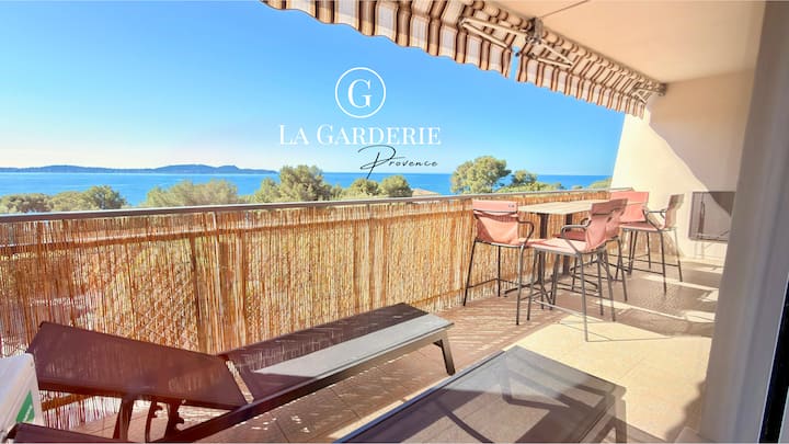 La Tourterelle - Terrasse Vue Mer Panoramique - Presqu'île de Giens