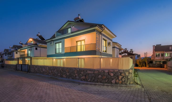 #Villa Anka# ÇAlış Plajına 3 Dakika Mesafede 4+1 - Fethiye