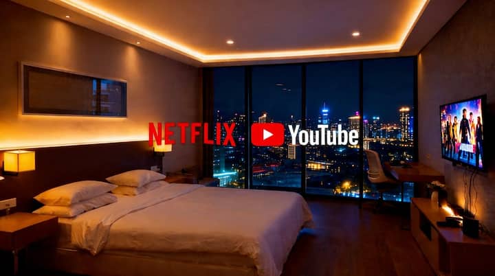 Skyline Studio: Netflix Neon + City Views - Kuala Lumpur