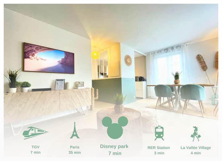 L'organik Séjour Magique à 7 Min De Disneyland - Serris