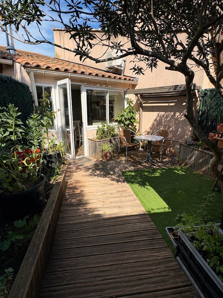 Maisonnette Cosy, Piscine Résidence, Jardin, Stat - Vic-la-Gardiole