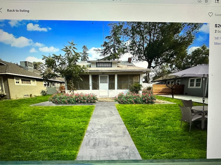 Charming 3br Home W/full Amenities + Porch - Merced